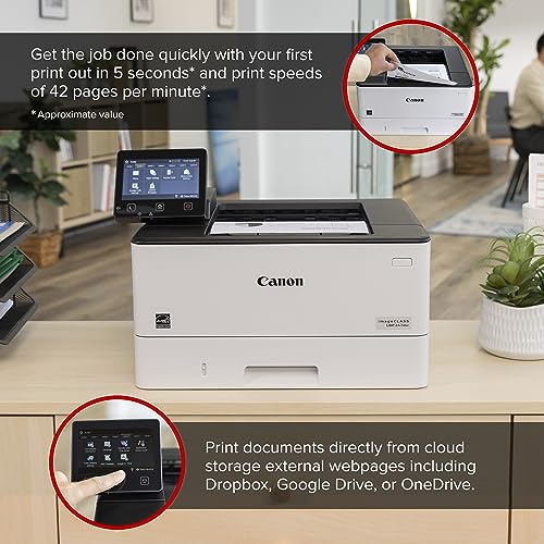 Canon imageCLASS LBP247dw Wireless, Mobile Ready, Duplex Laser Printer with 5 inch Color Touchscreen