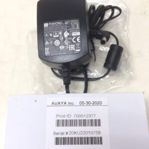 AVAYA J100 Power Adapter, 5V, US Plug