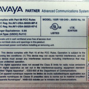 Avaya Partner ACS 509 Processor R7.0 (700316474) (Renewed)