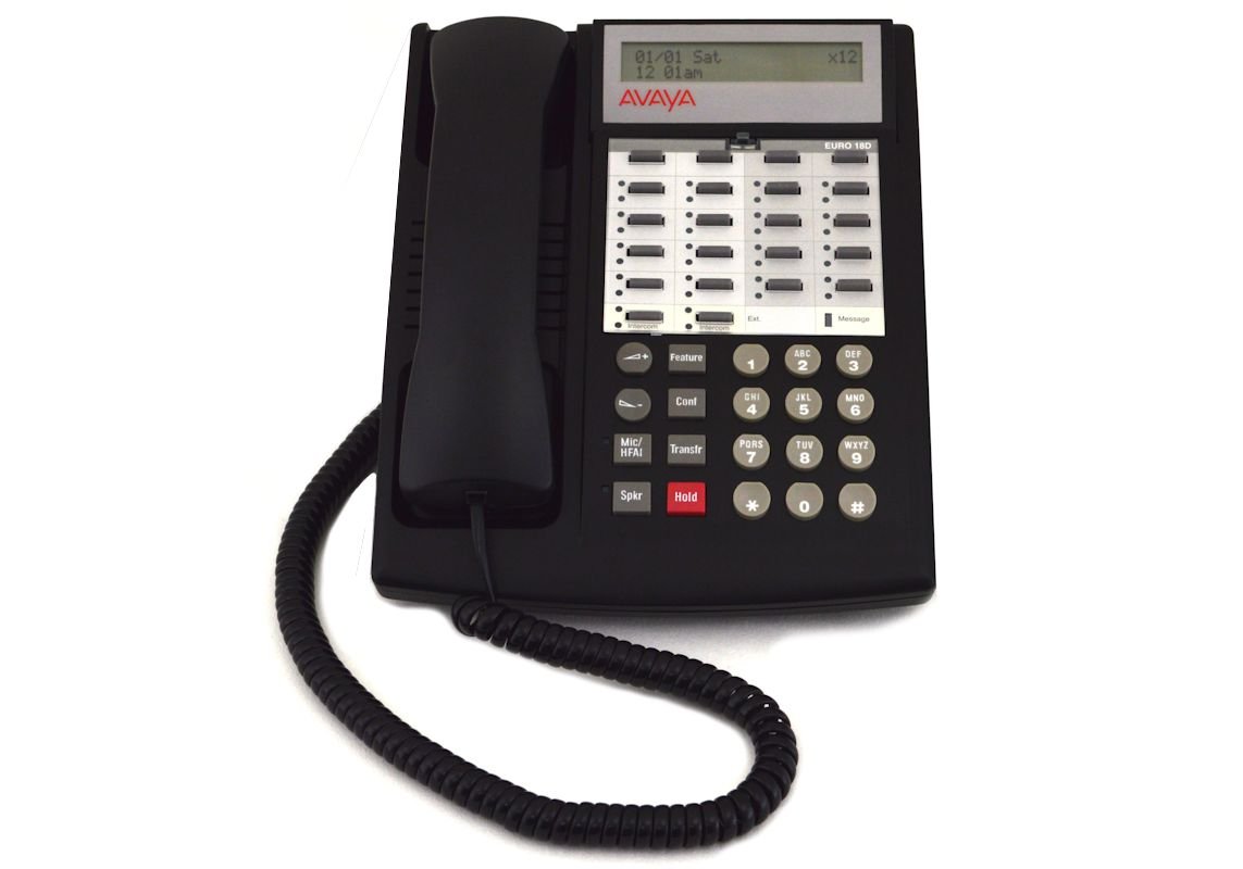 Avaya Partner 18D Telephone Black