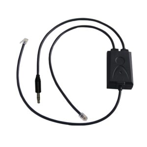 ehs adapter cable for grandstream/avaya/fanvil ip phones and plantronic dect headsets