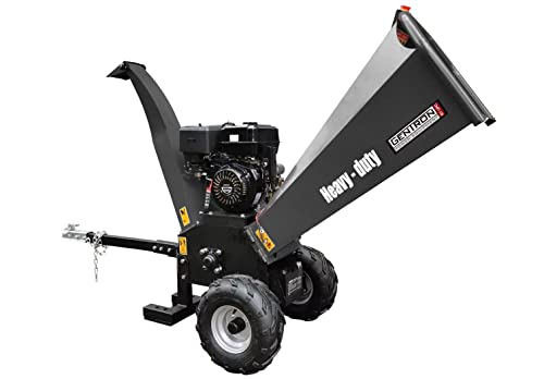 Gentron GWC8420E Wood Chippers, Shredders, & Mulchers, Black