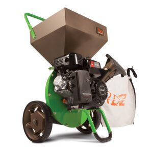 tazz chipper shredder 35259, heavy duty 212cc, 4-cycle viper engine, rugged debris bag, steel hopper, shred branches up to 3” in diameter