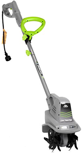 Earthwise TC70025 7.5-Inch 2.5-Amp Corded Electric Tiller/Cultivator, 7.5-Inch, 2.5-Amp Corded, Grey