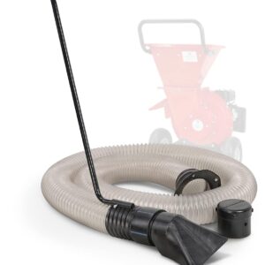 G Wood Chipper Shredder Mulcher Leaf Vacuum Kit & Landworks Lawn & Garden Utility Cart/Beach Wagon