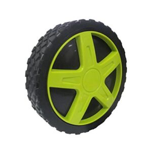 snow joe cj601e-wheel wood chipper wheel for cj601e/602e, green