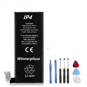 winnerplusa replacement battery compatible with iphone 4