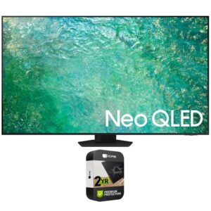 samsung qn65qn85cafxza 65 inch neo qled 4k smart tv 2023 (renewed) bundle with 2 yr cps enhanced protection pack