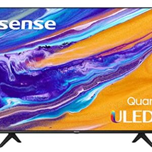 Hisense ULED 4K Premium 50U6G Quantum Dot QLED Series 50-Inch Android 4K Smart TV with Alexa Compatibility, 600-nit HDR10+, Dolby Vision & Atmos, Voice Remote (2021 Model)