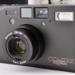 CONTAX T3 Black Titan 35mm Point & Shoot Film Camera