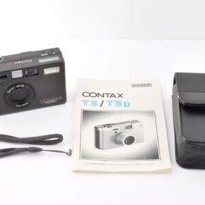 CONTAX T3 Black Titan 35mm Point & Shoot Film Camera