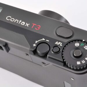 CONTAX T3 Black Titan 35mm Point & Shoot Film Camera