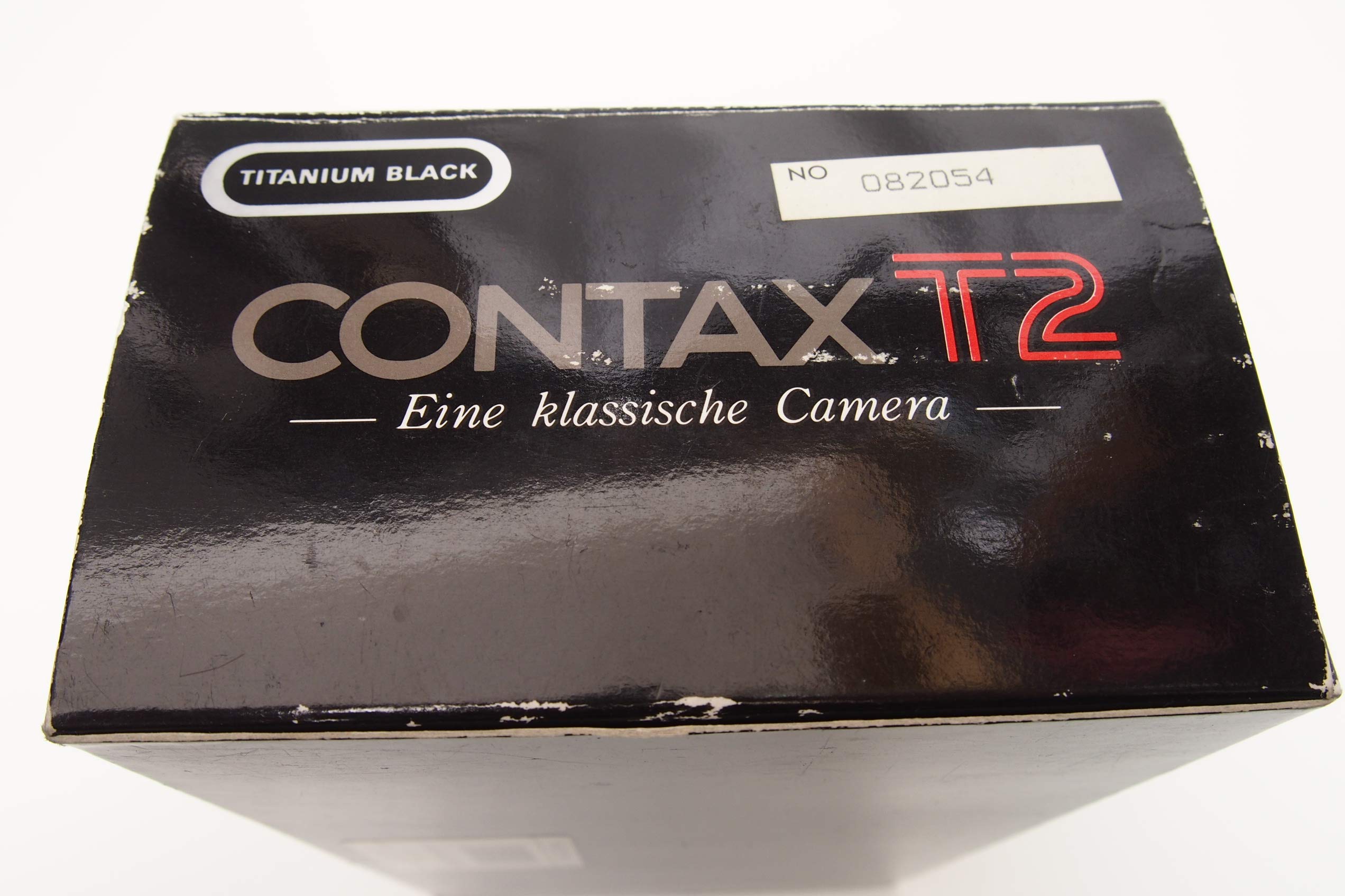 Contax T2 Titanium Black 35mm Film Camera