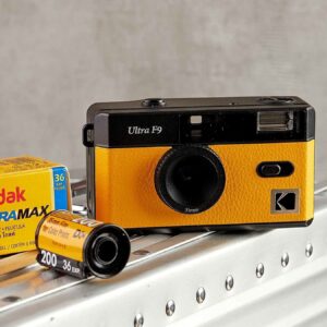 Kodak Ultra F9 Film Camera, 35mm, Black x Yellow