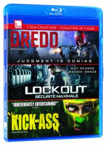 dredd / lockout / kick-ass (3-film collection) (blu-ray)