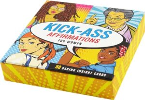 kick-ass affirmations for women insight cards (deck of 50 empowering inspirational cards)