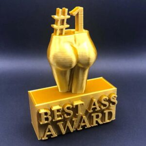 bemkwg best ass award female body figure sculpture trophy decor novelty mischievous hip ​butt ​resin statue trophy funny home office desktop decoration, for prank gift friend coworker (small)