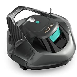 2024 upgrade aiper seagull se pool vacuum, perfect for above-ground pools up to 860 sq.ft, cordless robotic pool cleaner, self-parking technology