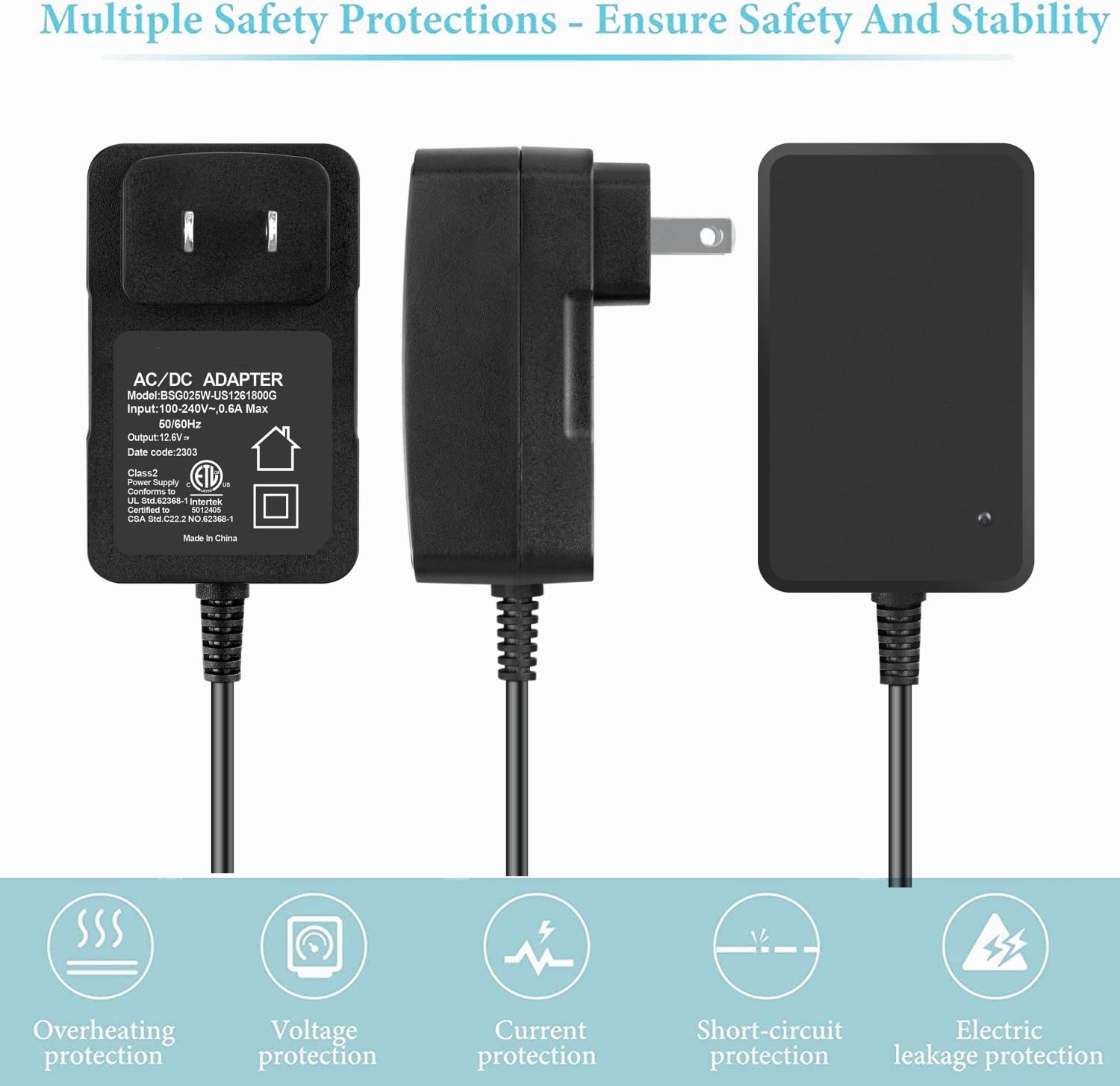 SLLEA AC Adapter Compatible with AIPER Seagull 1000 HJ1103J AIPURY1000 Pool Cleaner Power Charger