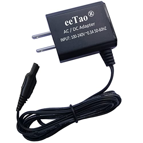 eeTao 12.6V 1A 2-Prong AC/DC Adapter Compatible with Aiper Smart AIPURY600 AIPURY 600 Automatic Robotic Pool Vacuum Cleaner 2600mAh Li-ion Battery Xinsu Global XSG1261000US 12.6VDC 1000mA Charger