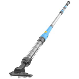 oxseryn cordless pool vacuum, portable rechargeable pool vacuum cleaner, 45 mins run time, ideal for small above ground pools, hot tubs and spas