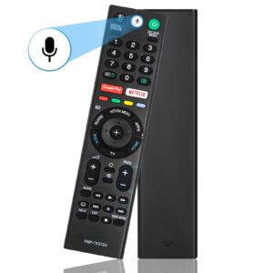 rmf-tx310u replace voice remote control with mic fit for sony bravia 4k smart tv xbr-55x900f xbr-43x800g xbr-49x800g xbr-49x900f xbr-55a8g xbr-65x800g xbr-55x800g xbr-65x900f xbr-75x800g