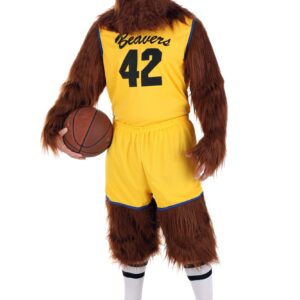 Fun Costumes Teen Wolf Costume for Men | Teen Wolf Jersey, Werewolf Costume Wolf Costume For Men Large