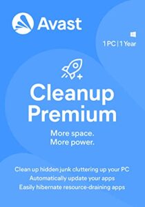 avast cleanup premium 2022 | 1 pc, 1 year [download]