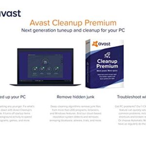 Avast Cleanup Premium 2022 | 1 PC, 1 Year [Download]