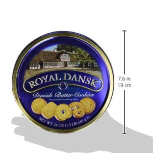 Royal Dansk Danish Butter Cookies, 24 Oz. (Pack of 1)