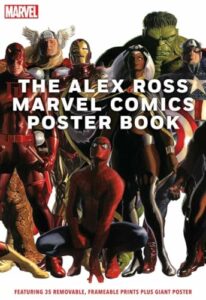 the alex ross marvel comics poster book