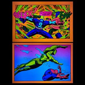 Marvel Classic Black Light Collectible Poster Portfolio