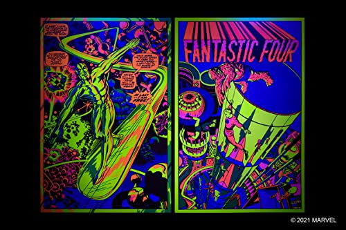 Marvel Classic Black Light Collectible Poster Portfolio