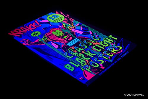 Marvel Classic Black Light Collectible Poster Portfolio