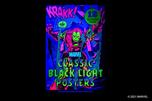 Marvel Classic Black Light Collectible Poster Portfolio