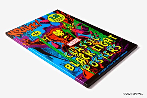 Marvel Classic Black Light Collectible Poster Portfolio