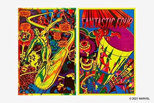 Marvel Classic Black Light Collectible Poster Portfolio