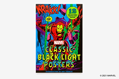 Marvel Classic Black Light Collectible Poster Portfolio