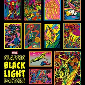 Marvel Classic Black Light Collectible Poster Portfolio