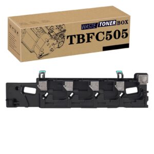 pucio tbfc505 tbfc50 waste toner box, replacement for toshiba e-studio 2505ac 2515ac 2555c 3005ac 3015ac 3055c 3505ac 3515ac 3555c printer 1pack