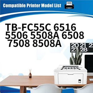 BAQU TB-FC55 Waste Toner Container Compatible for Toshiba TB-FC55 with TB-FC55C 6516 5506 5508A 6508 7508 8508A Printers 2-Pack