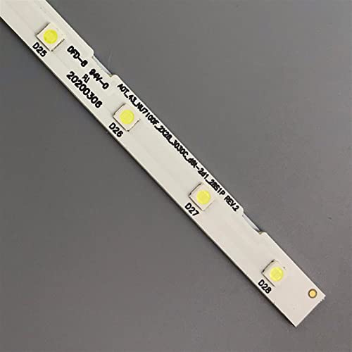 SENHE LED Backlight Strip 28 Lights 43 Inch TV UE43NU7100 AOT_43_NU7100F_2X28_3030C BN44-00947A UE43NU7120 UE43NU7170 BN96-45954A Fit for Samsung