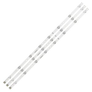 mseuro 3 pcs led backlight fit for tcl 40 tv l40f3303b l40f3301b l40f3800a screen lvf400ss0te2v2 strip bar tot_40f3800_3x8_3030c-v1