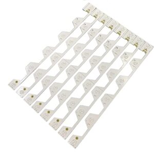 inpets 8pieces fit for tcl b50a658u led backlight tmt-50e5800-8x6-3030c-6s1p-w44 p96rev.v4