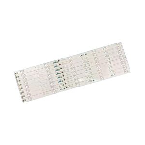 wahre 40pcs led strip fit for tcl 49d1600 odm 49_d1600 8 * 5 3030c lx20160826 49l510u18 49e301 49u3600c crh-at493030080569qrev1.0