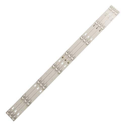 ROTEMADEGG LED Strips tot-40D2900-3X8-3030C YHA-4C-LB4008-YH07J Compatible with TCL L40P1A-F Total Length 69CM 3 Light Bars