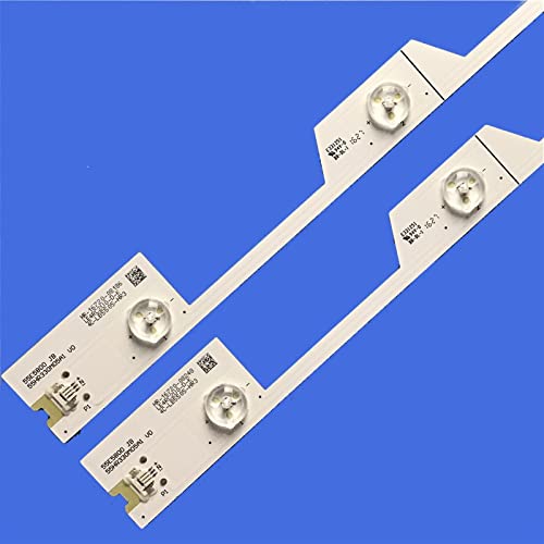 SXOPU LED 6V 55 57.3CM L55E5800A-UD D55A620U B55A558U TMT-55E5800-10X6-3030C-6S1P-W44 YHF-4C-LB5506-YH Compatible with TCL Light Bars