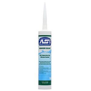 clear aquarium silicone sealant - 10.2 fluid oz cartridge