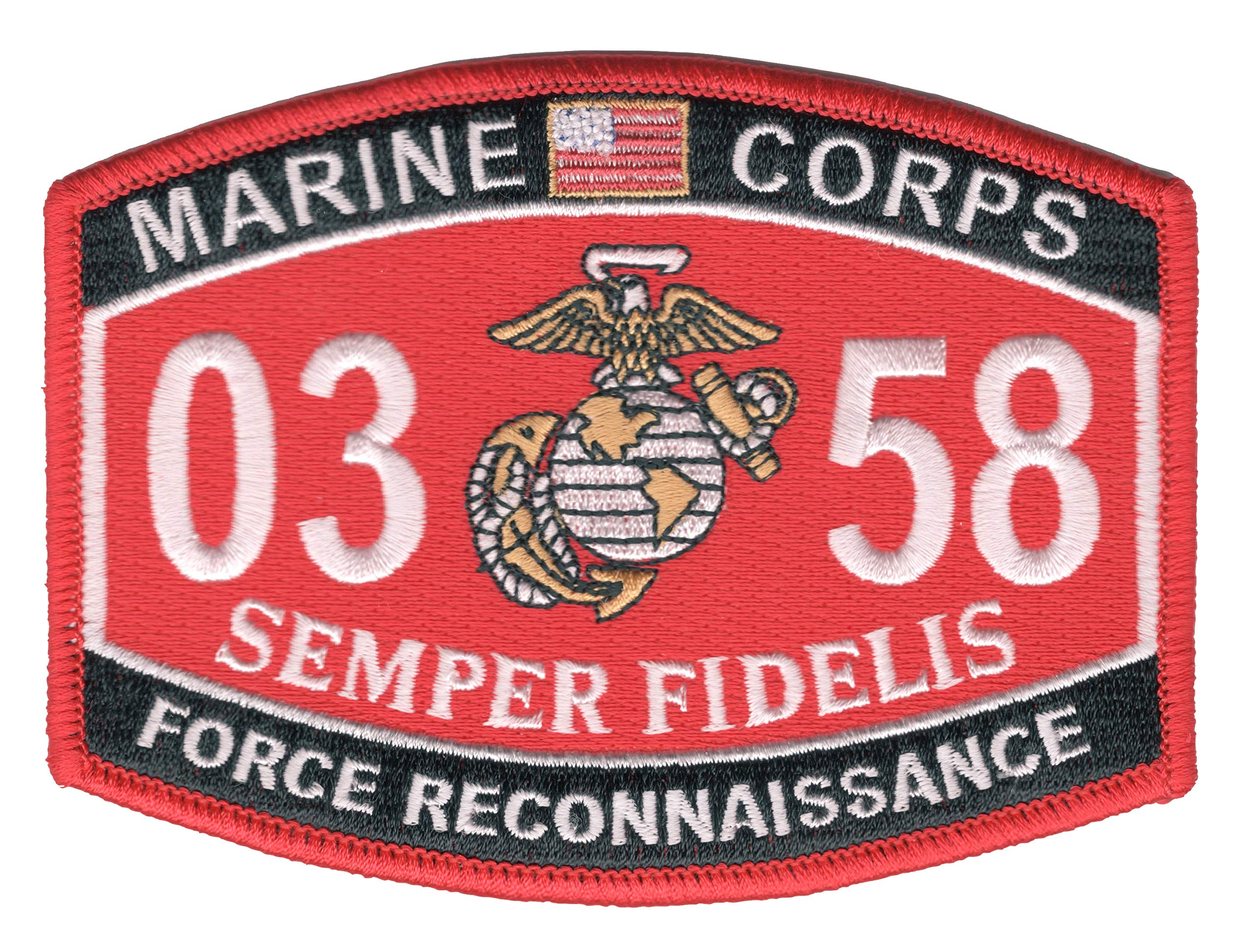 Marine Corps Force Reconnaissance 0358 Patch