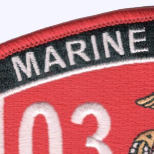 Marine Corps Force Reconnaissance 0358 Patch